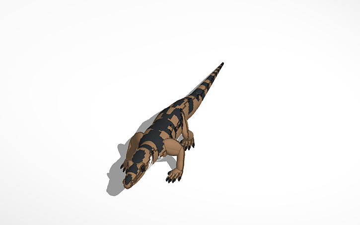 3D design Megalania - Tinkercad