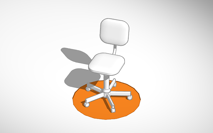 3D design chair - Tinkercad