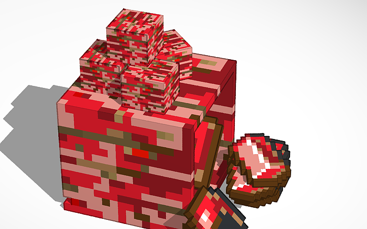 3D design Minecraft, Minecraft, Minecraft apple things - Tinkercad