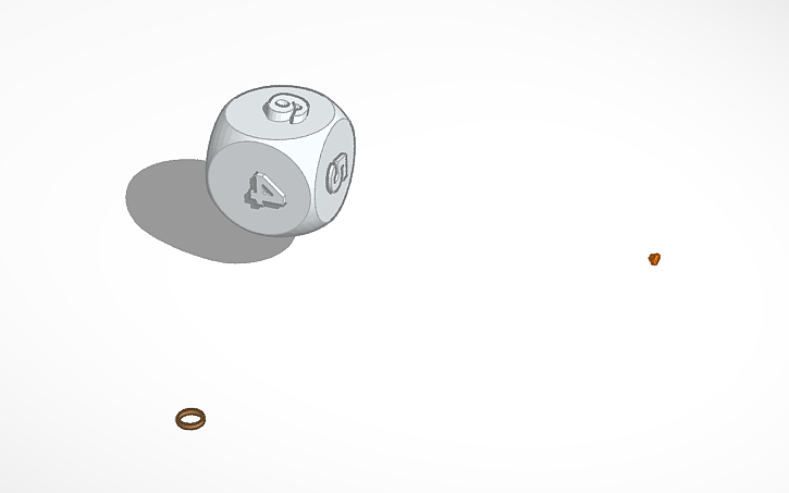 3D design noppa - Tinkercad