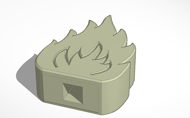 3D design candle flame | Tinkercad