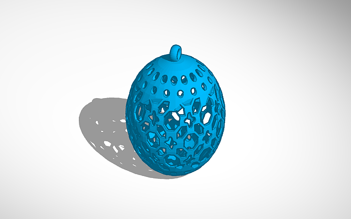 3d Design Lattice Egg Tinkercad