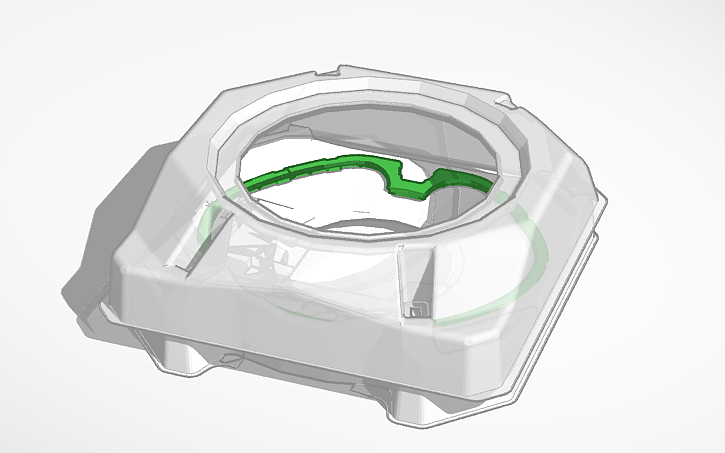 3D design Beyblade X Takara Tomy Stadium - Tinkercad