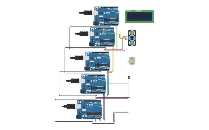 Circuit Design Maestro Esclavo Tinkercad
