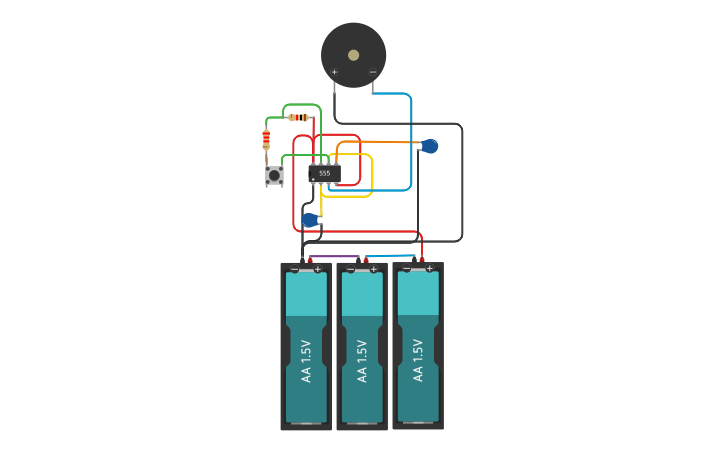 Circuit design Sound generator v2.0 - Tinkercad