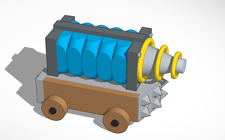 3D design Tesla - Tinkercad