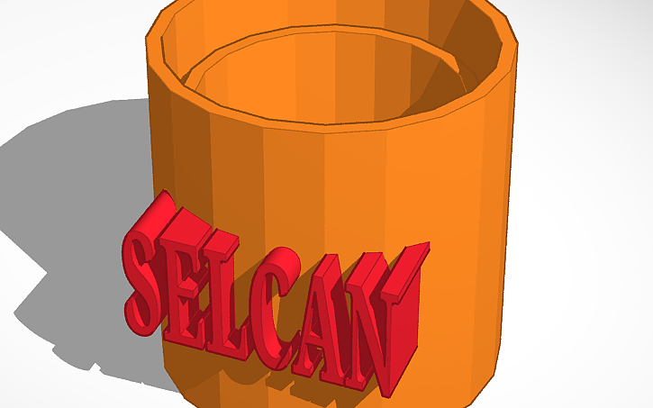 3D design fincan 30 % - Tinkercad
