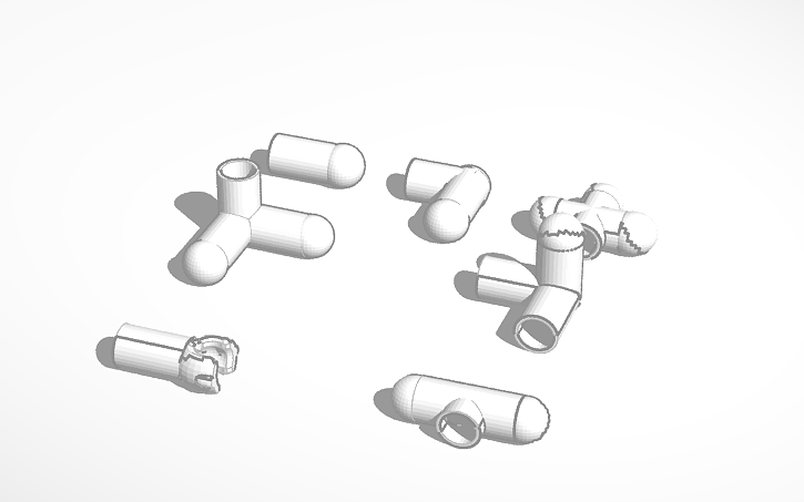 3D design ROUNDED PVC ENDS | Tinkercad