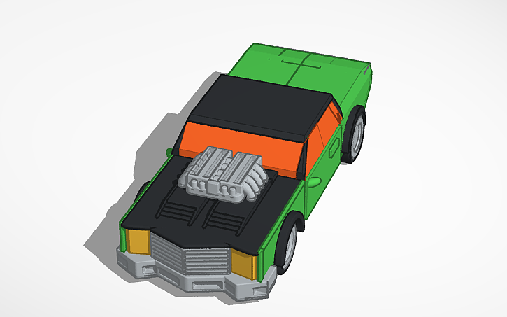 3D design transformers cybertron downshift - Tinkercad