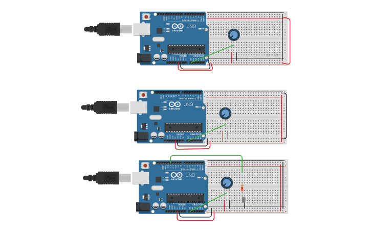 Circuit Design Copy Of Actividad 4 Potenciometro Tinkercad