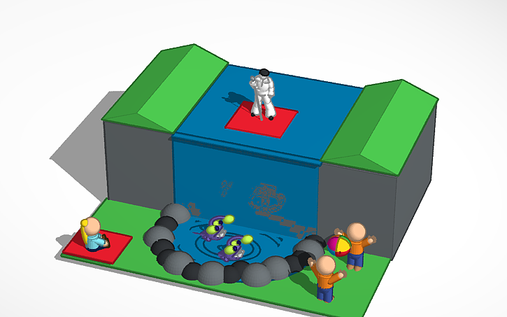 3d Design Cascada Tinkercad