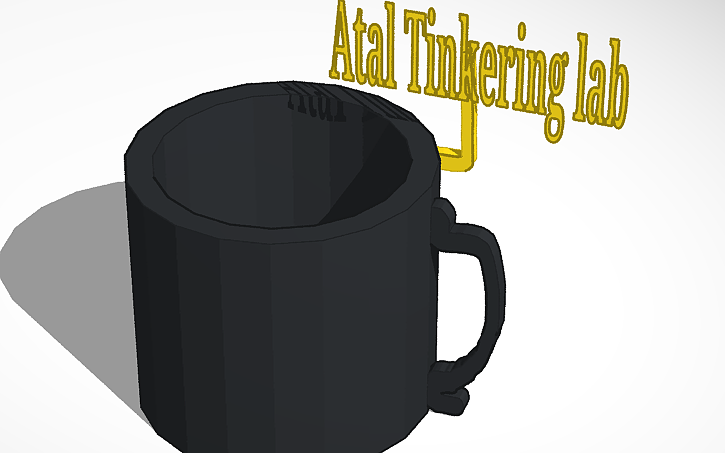 3D design Mug (ATL) - Tinkercad