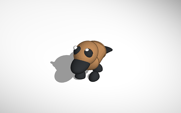 3D design adopt me platypus - Tinkercad