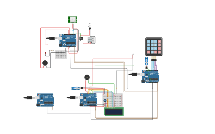 Circuit design Smart Home Security System with Protocol Assignment ...