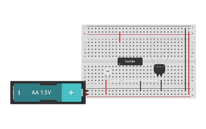Circuit design Darkness Sensor - Tinkercad
