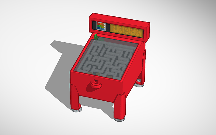 3D design Pinball Maze #adskMazeChallenge - Tinkercad