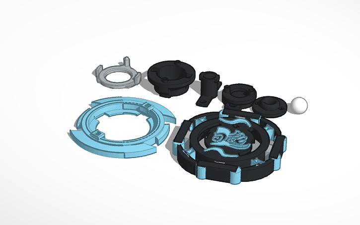 3D design Warrior Athena A4 (beyblade burst turbo) | Tinkercad