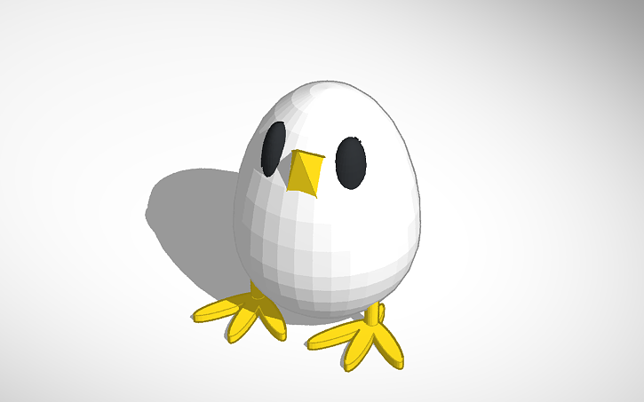 3D design Clara G. Ottosen lille cute egg | Tinkercad
