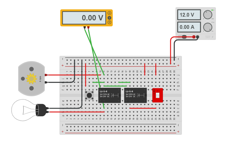 Circuit design Proyecto 2 Dylan | Tinkercad