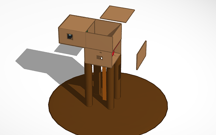 3D design Amazing Treehouse - Tinkercad
