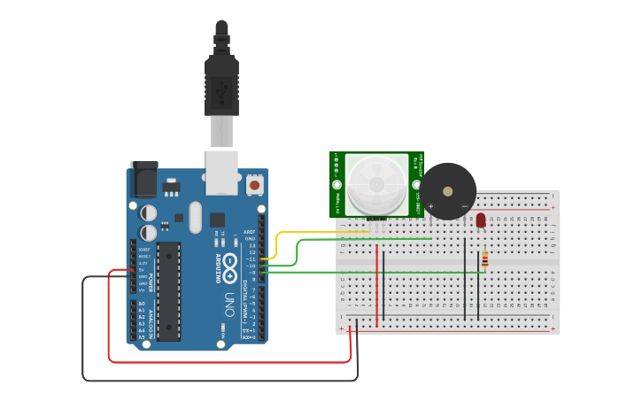 Circuit design EXPERIMENT 7 - Tinkercad