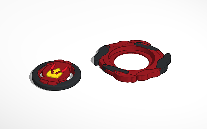 3D design THE RISING DEVIL BEYBLADE BURST BU - Tinkercad