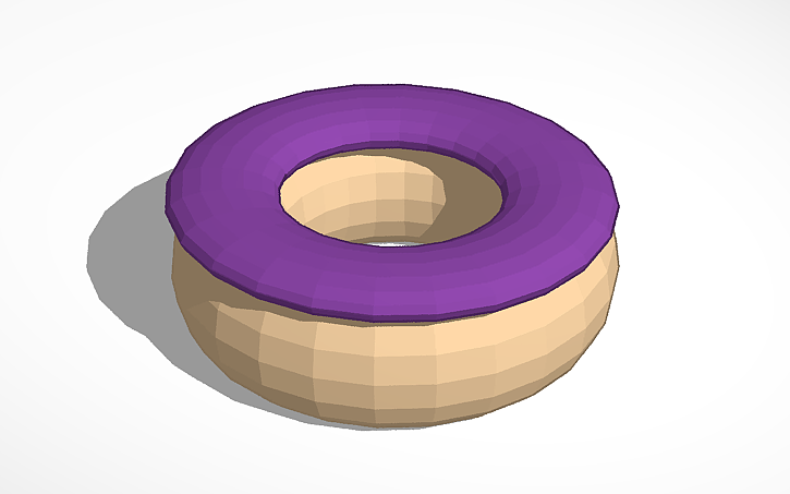 3D design Donut Donut Donut Donut Donut Donut - Tinkercad