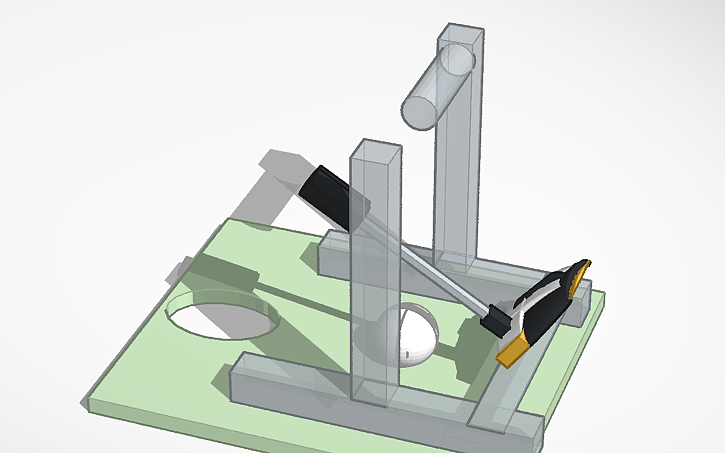 3D design Swinging Golf Club - Tinkercad