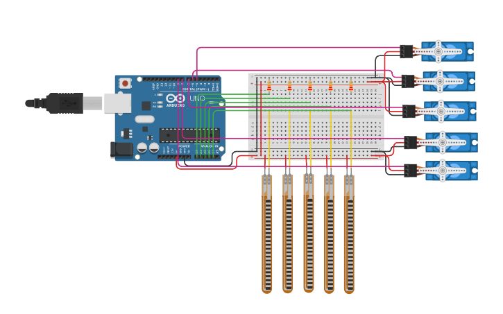 Circuit Design Robotic Arm Pdf Version Tinkercad
