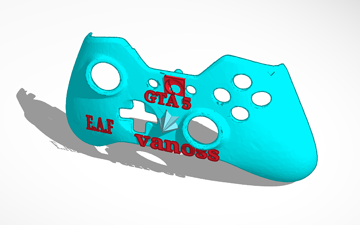 3D design Xbox one controller Ethan Fisher 5th period | Tinkercad