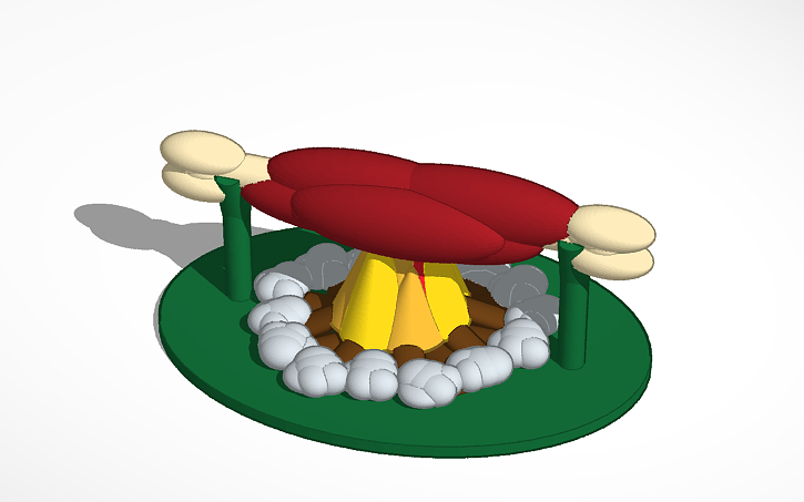 3D design Barbecue - Tinkercad