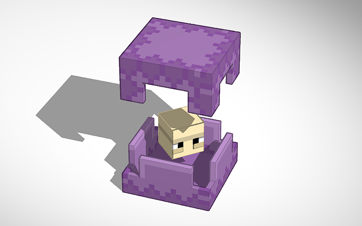 3D design Shulker | Tinkercad