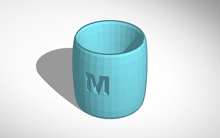 3D design THE CUP | Tinkercad