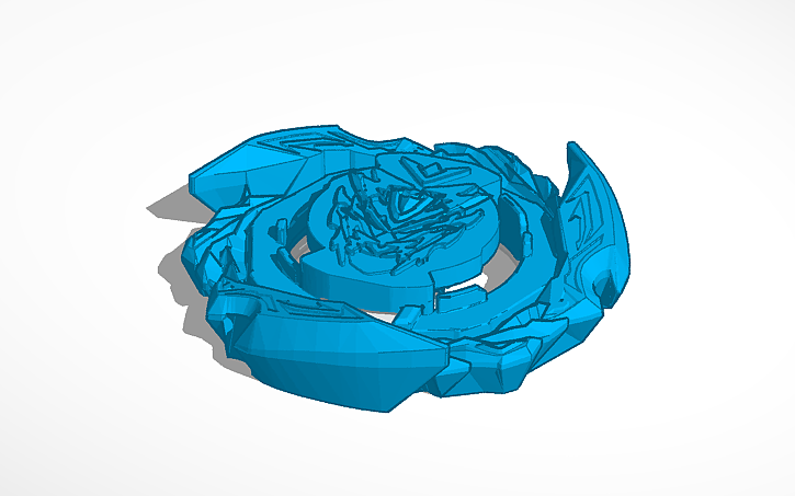 3D design Beyblade Thunder Valkyrie Layer 2.0 (Low Mode) - Tinkercad