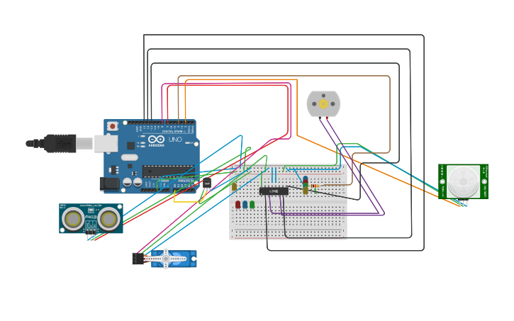 Circuit Design Home Automation Tinkercad