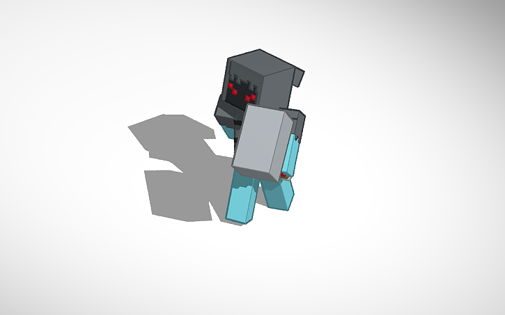 3D design Minecraft Dungeons Spider Armor - Tinkercad