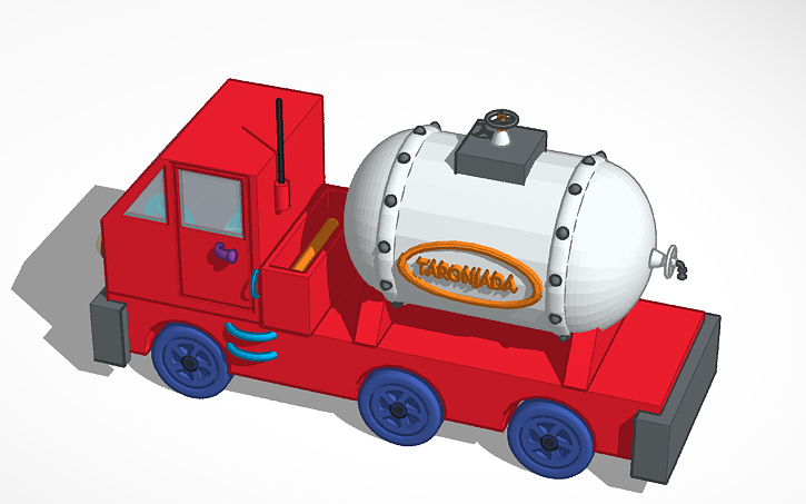 3D design camió cisterna | Tinkercad
