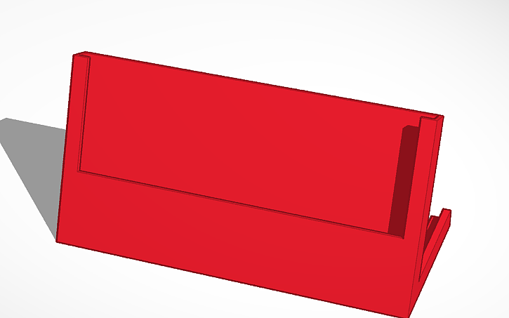 3D design iPad 2 Portrait Stand | Tinkercad