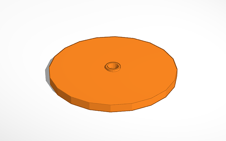 3D design roda 3eso - Tinkercad