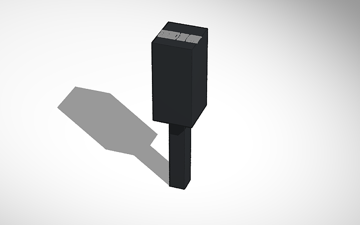 3D design Traffic Light - Tinkercad