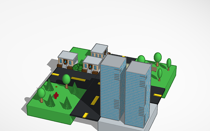 3D design Copy of Road - Tinkercad