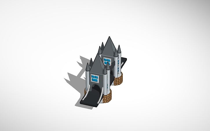 3D design Tower bridge - Tinkercad