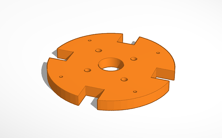 3D design Standard Motor RC Mount , 35mm bolt Spacing | Tinkercad
