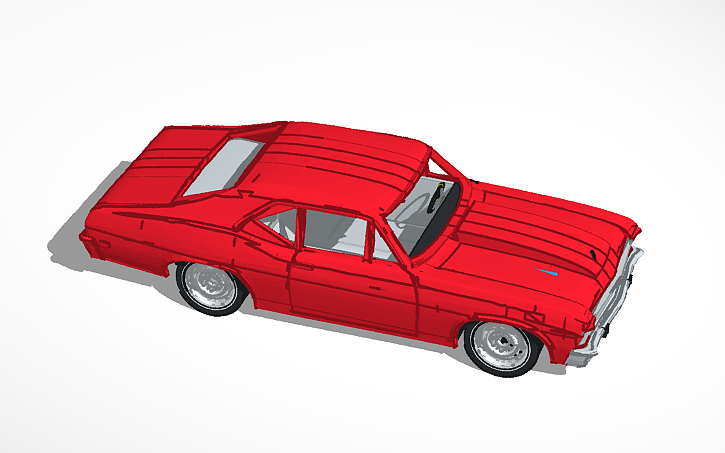 3D design chevy nova | Tinkercad