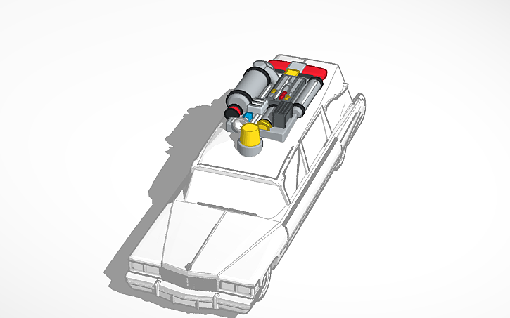 3D design Ghostbusters ECTO-1 (2016) - Tinkercad 3D design Ghostbusters ECTO-1 (2016) - Tinkercad