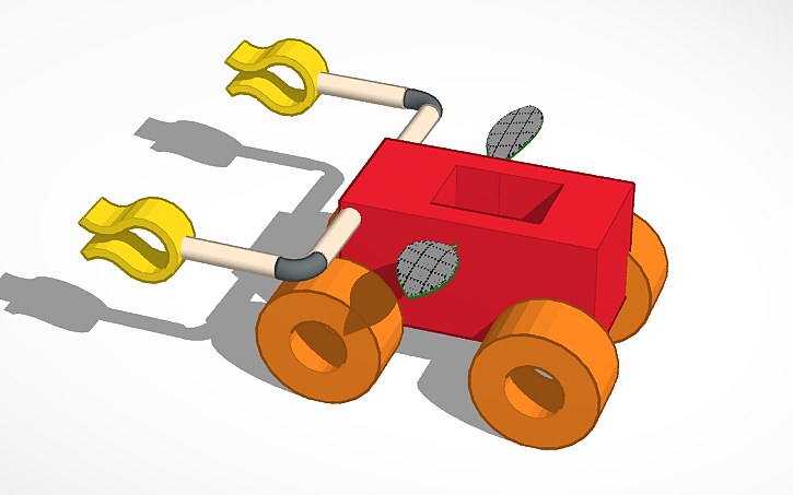 3D design Trashy the Trash Robot - Tinkercad