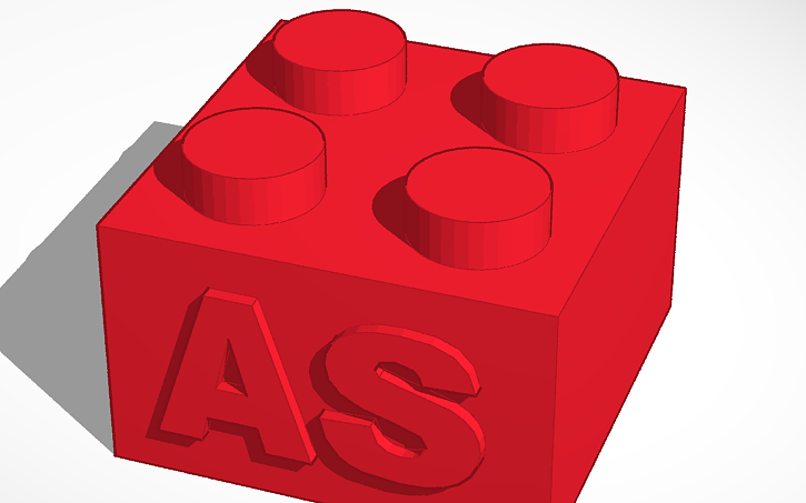 3D design Lego Piece | Tinkercad