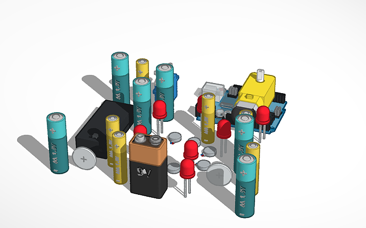 3D design component City - Tinkercad