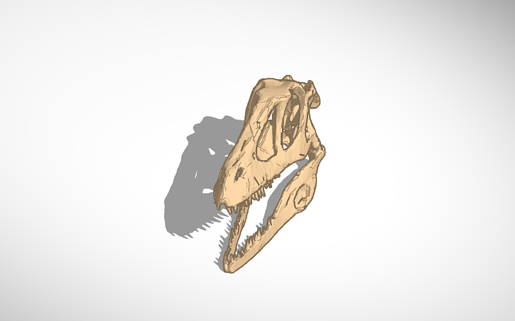 3D design Dino - Tinkercad