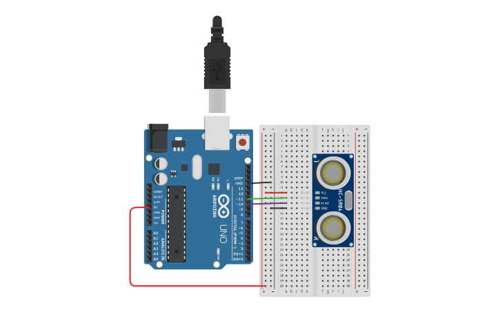 Circuit Design 2144 Object Detection Tinkercad